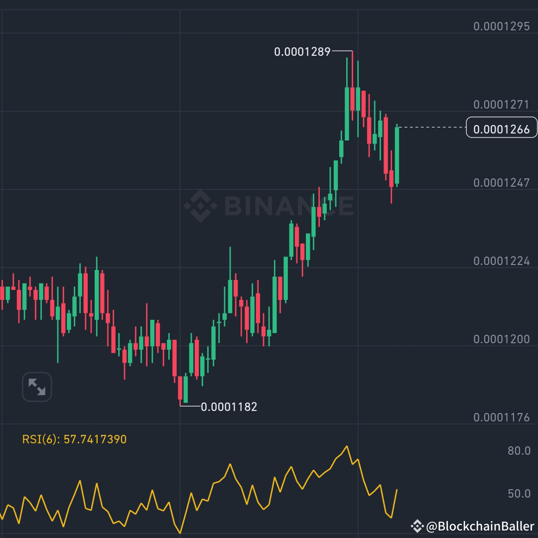 $1000SATS /USDT Analysis: Key Levels to Watch $1000SATS is t | BlockchainBaller on Binance Square