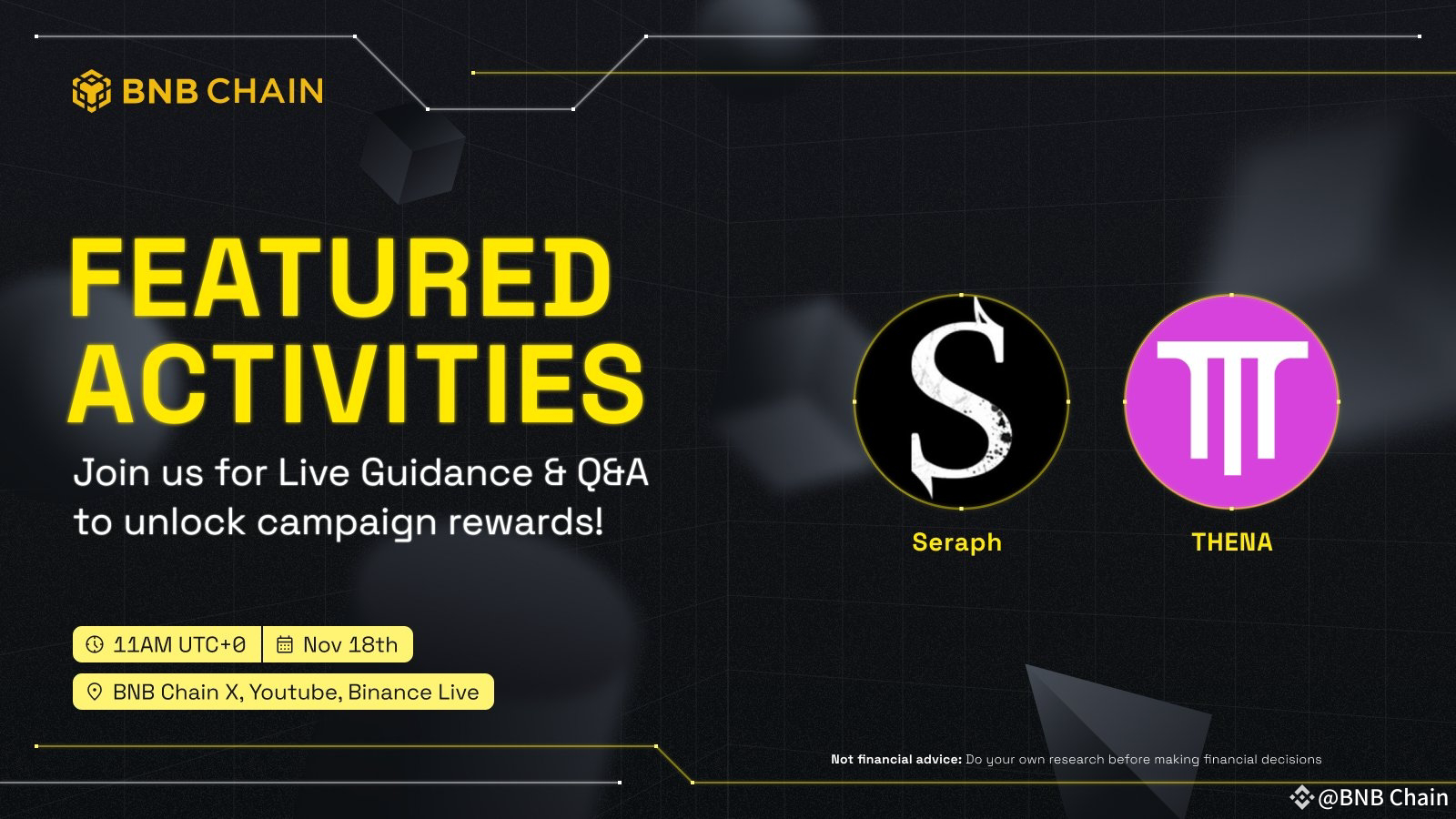🎮 Join our Dappbay Featured Activities: Live Guidance & Q&A | BNB Chain on Binance Square