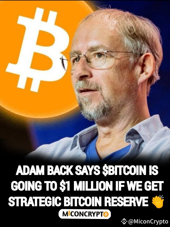 ADAM BACK SAYS #BITCOIN IS GOING TO $1 MILLION IF WE GET STR ...