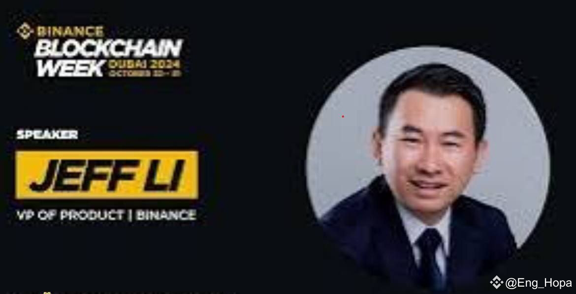 💰Binance has announced the appointment of Jeff Li as its ne | Eng EHAB on Binance Square