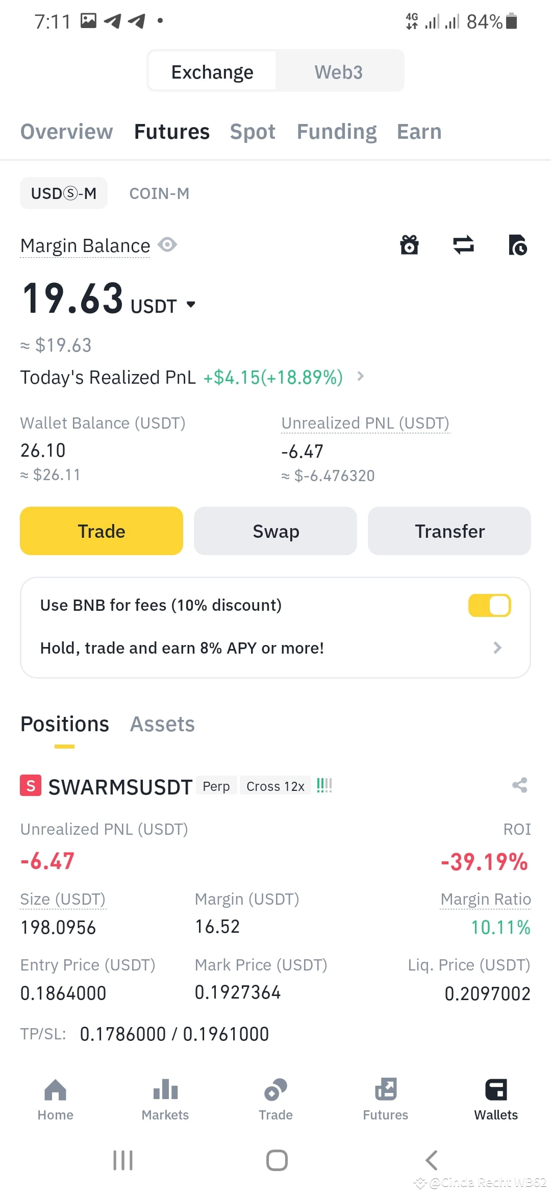 can I close or hold ? please help me | Cinda Recht WB62 on Binance Square