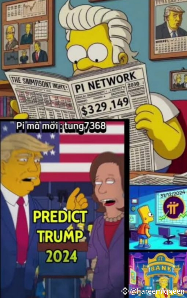 The Simpsons' Shocking Prediction: Could Pi Coin (💲PI) Hit | hareem ...