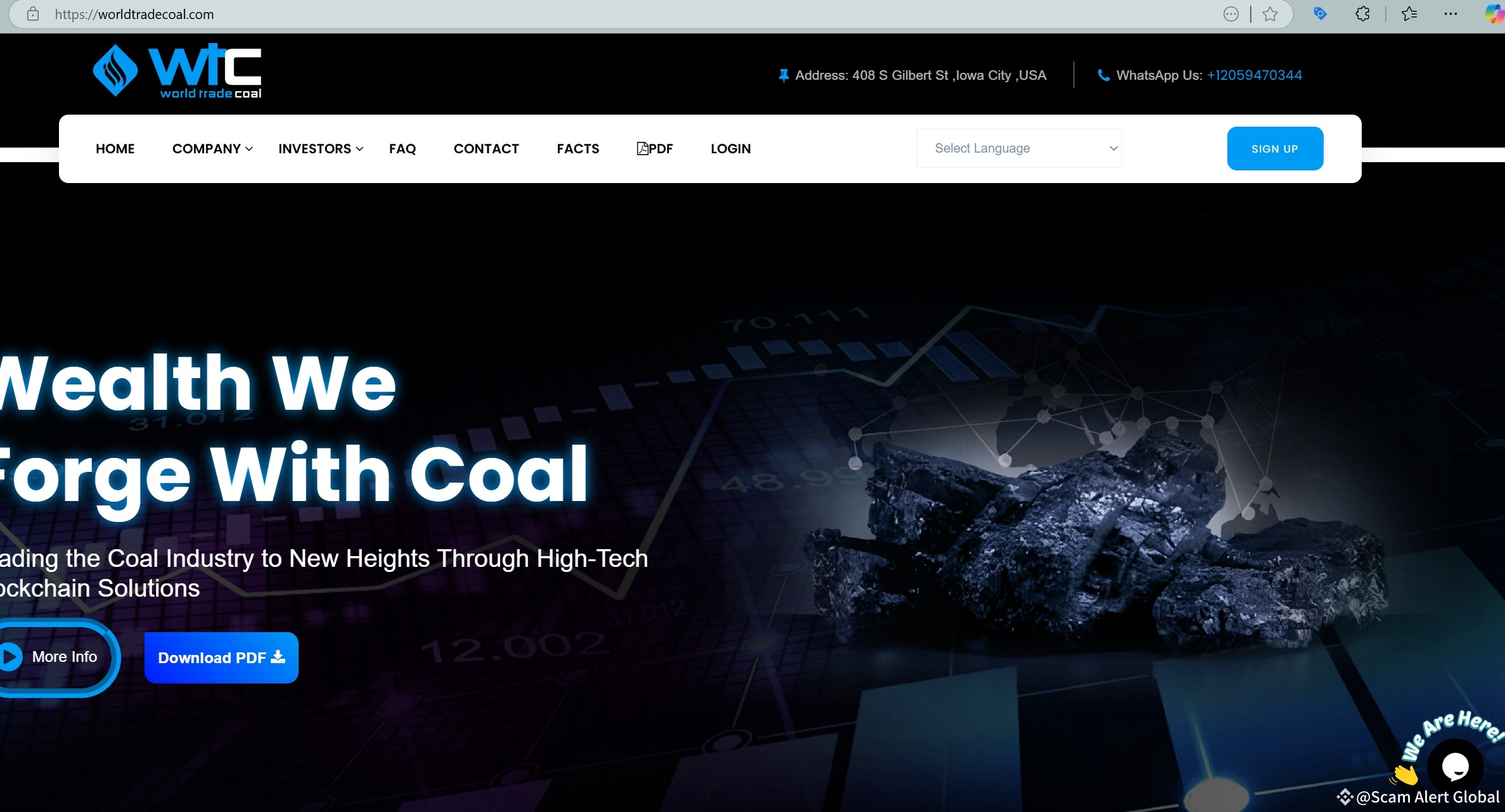Warning: World Trade Coal (WTC) Scam Alert As more | Scam Alert Global ...