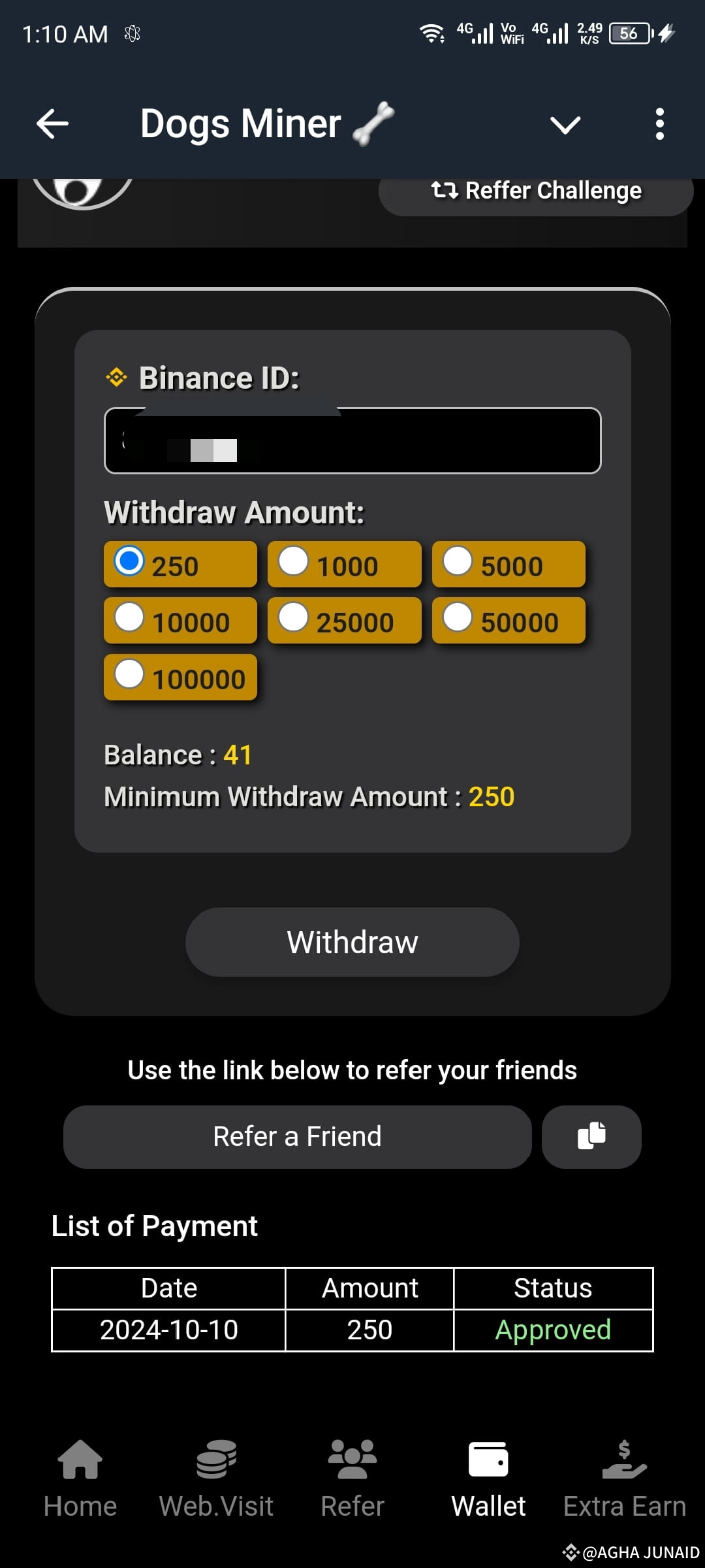 claim dogs by telegram bot .100% #dogs https://t.me/DogsMin | AGHA ...