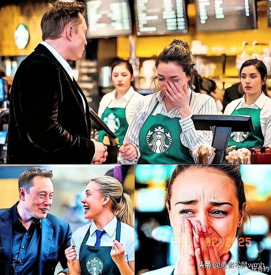 Elon Musk's Kind Act! Early in the morning, Musk went to Sta | 一木-玩合约 ...