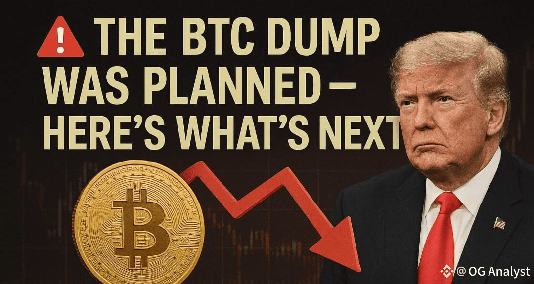 🚨 BTC DUMP WAS NO ACCIDENT — HERE’S THE REAL PLAN 🧠💣 I | OG Analyst on ...