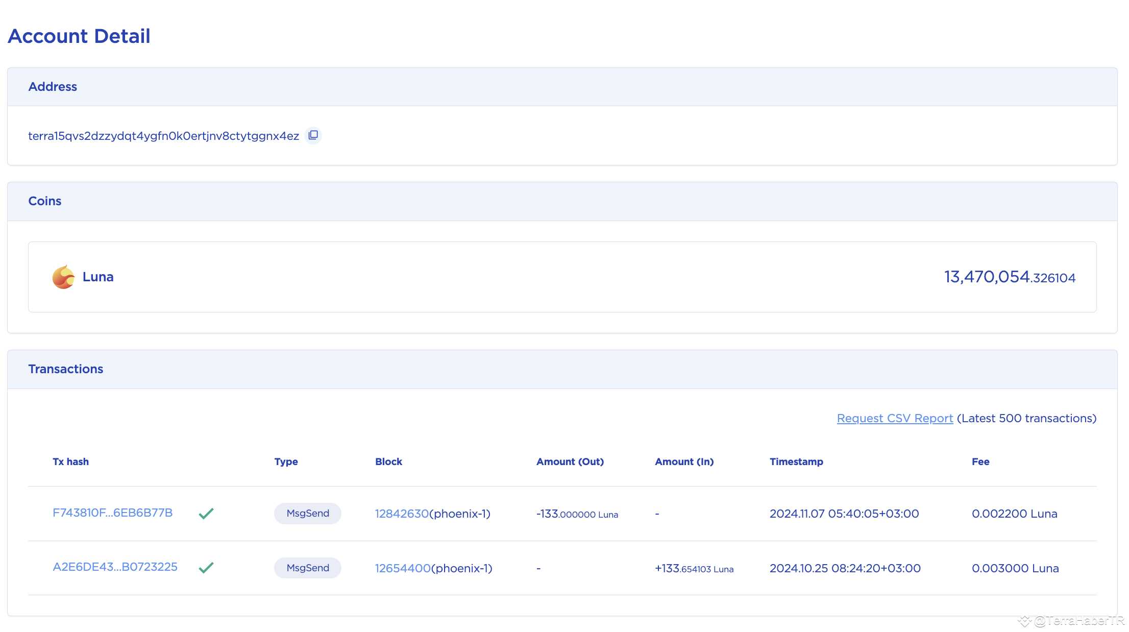 There is a very serious number of #LUNA in the "terra...4ez ...