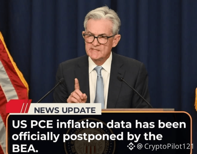 ⚠️ URGENT: US PCE INFLATION DATA POSTPONED The Bureau of Ec ...