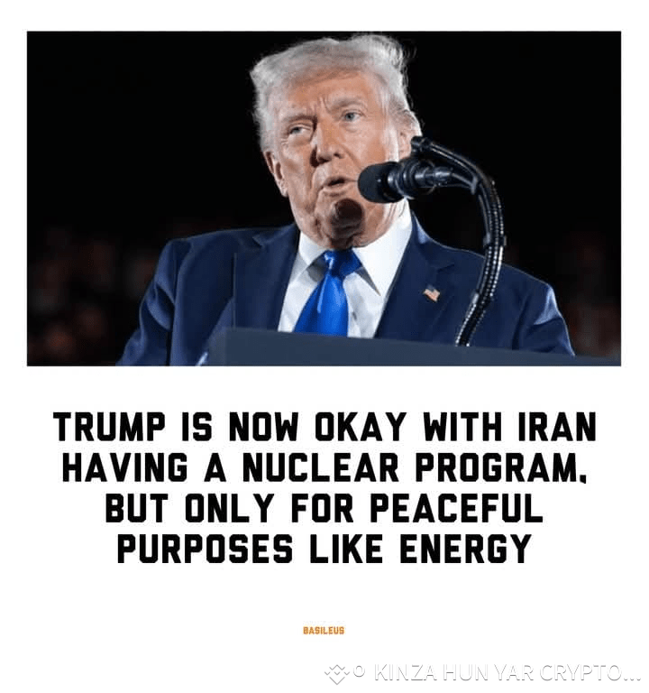 Donald Trump has changed his stance on Iran's nuclear progra | KINZA ...
