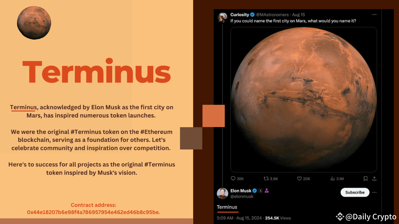Terminus: A Community-Driven Mission to Mars | YOYOOYOOO on Binance Square