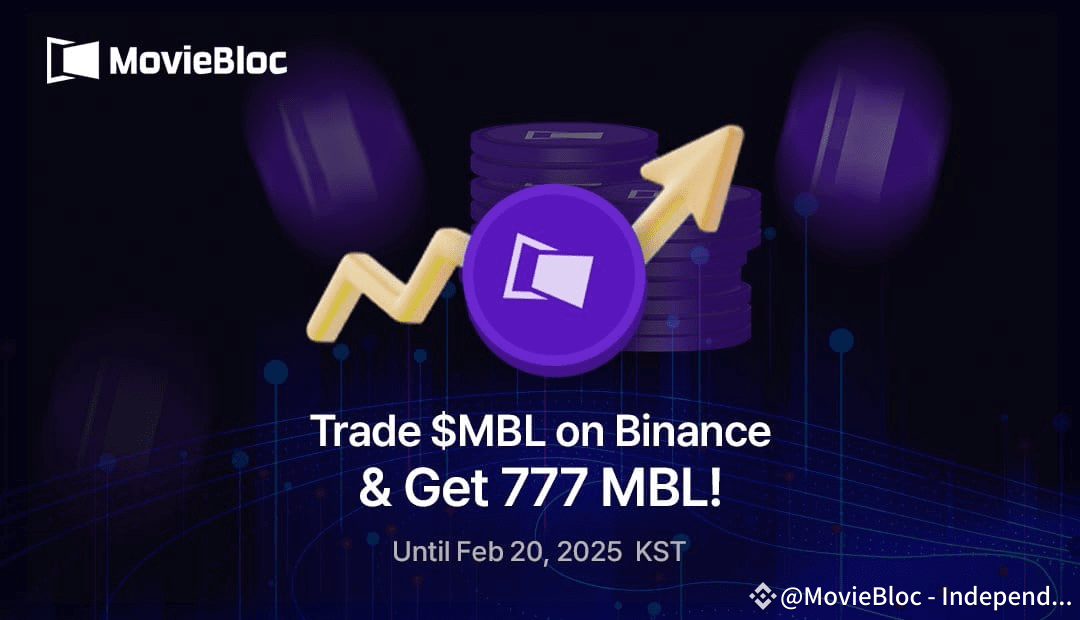 🚀 Trade $MBL on Binance & Get 777 MBL! 🎁 🏆Rewards: 777 M | MovieBloc ...