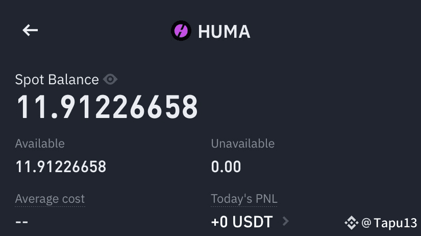 Introducing Huma Finance (HUMA) on Binance Launchpool! Farm HUMA | Tapu13 on Binance Square