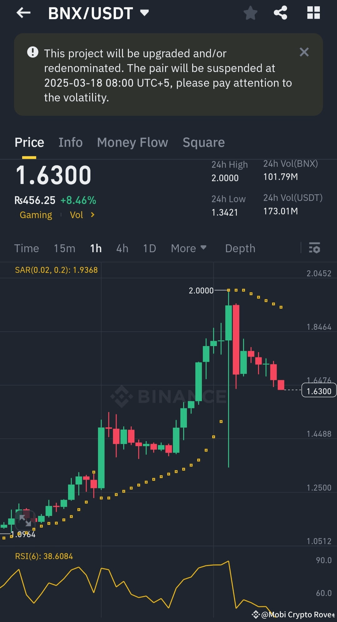 🚨$BNX /USDT Volatility Trading Strategy Since $BNX will be | Mobi Crypto Rover on Binance Square