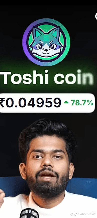 this man on YouTube suggested few days ago to buy Toshi coin ...