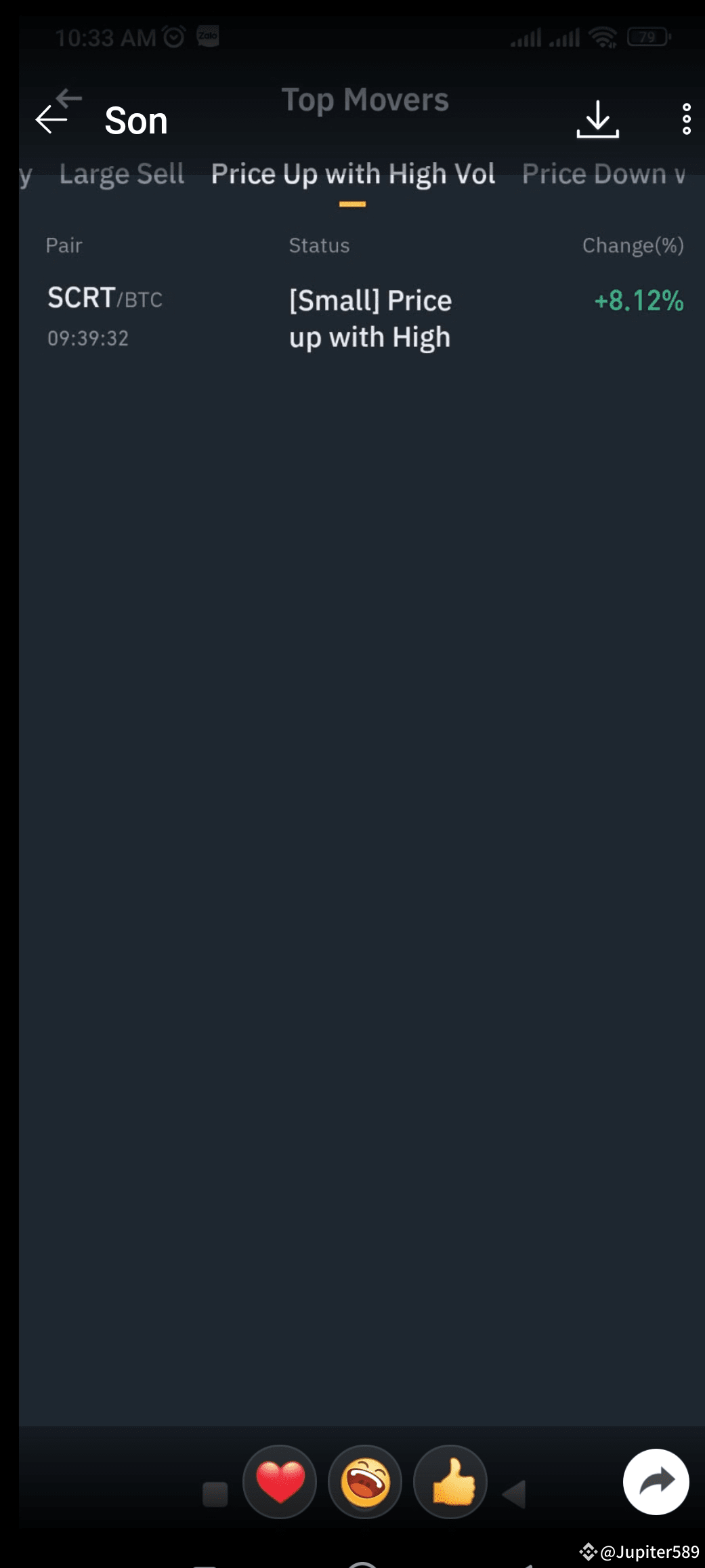 $SCRT $SCRT Price going up with high volume! | Jupiter589 on Binance Square