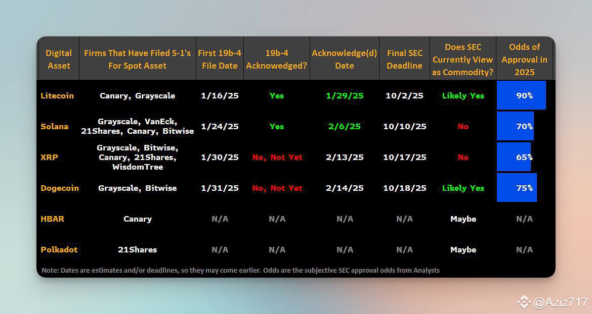 🍿↗️SEC to approve altcoin ETF this year! Bloomberg analyst | Aziz717 on Binance Square