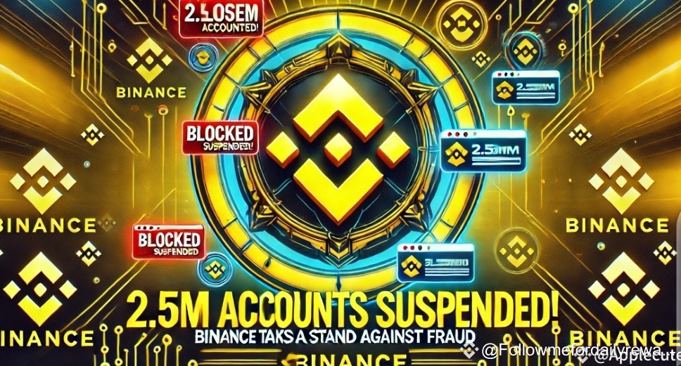 Binance Declares War on Fraud: 2.5 Million Accounts Suspende | We are a ...