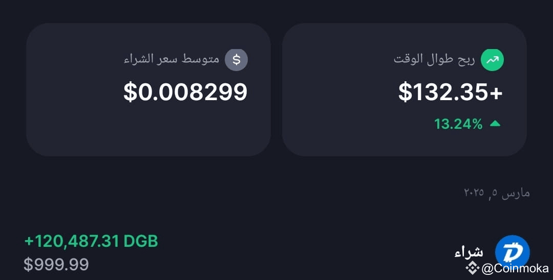 By the grace of God, $DGB has earned 100 US dollars so far | Coin_Moka ...