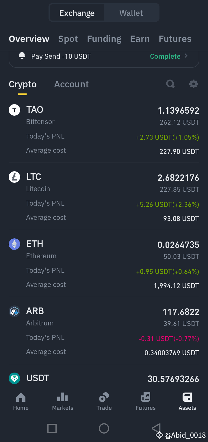 $TAO $ETH $ARB buy krloooo | Abid_0018 on Binance Square