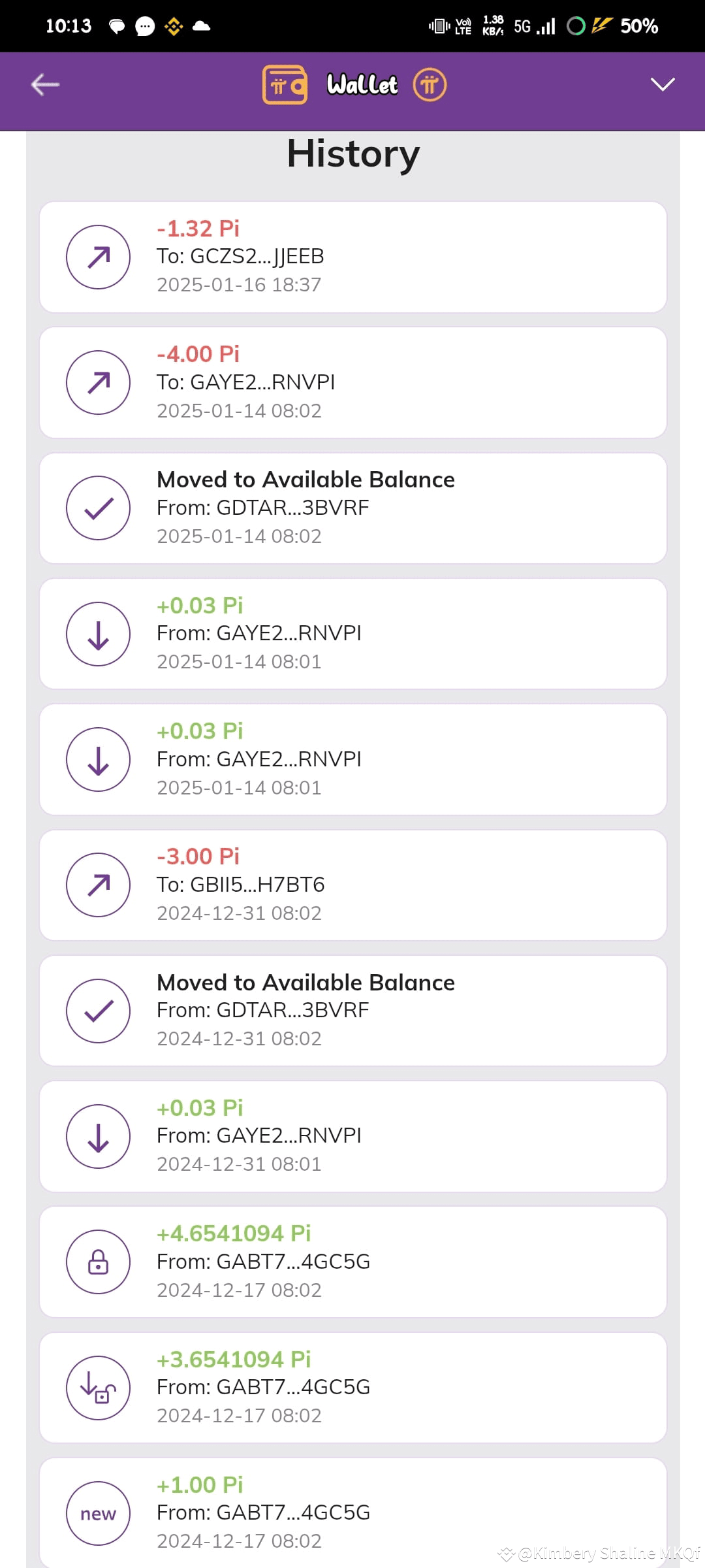 Hello friends .... after migration ,,,as you can se 9pi was | Kimbery ...