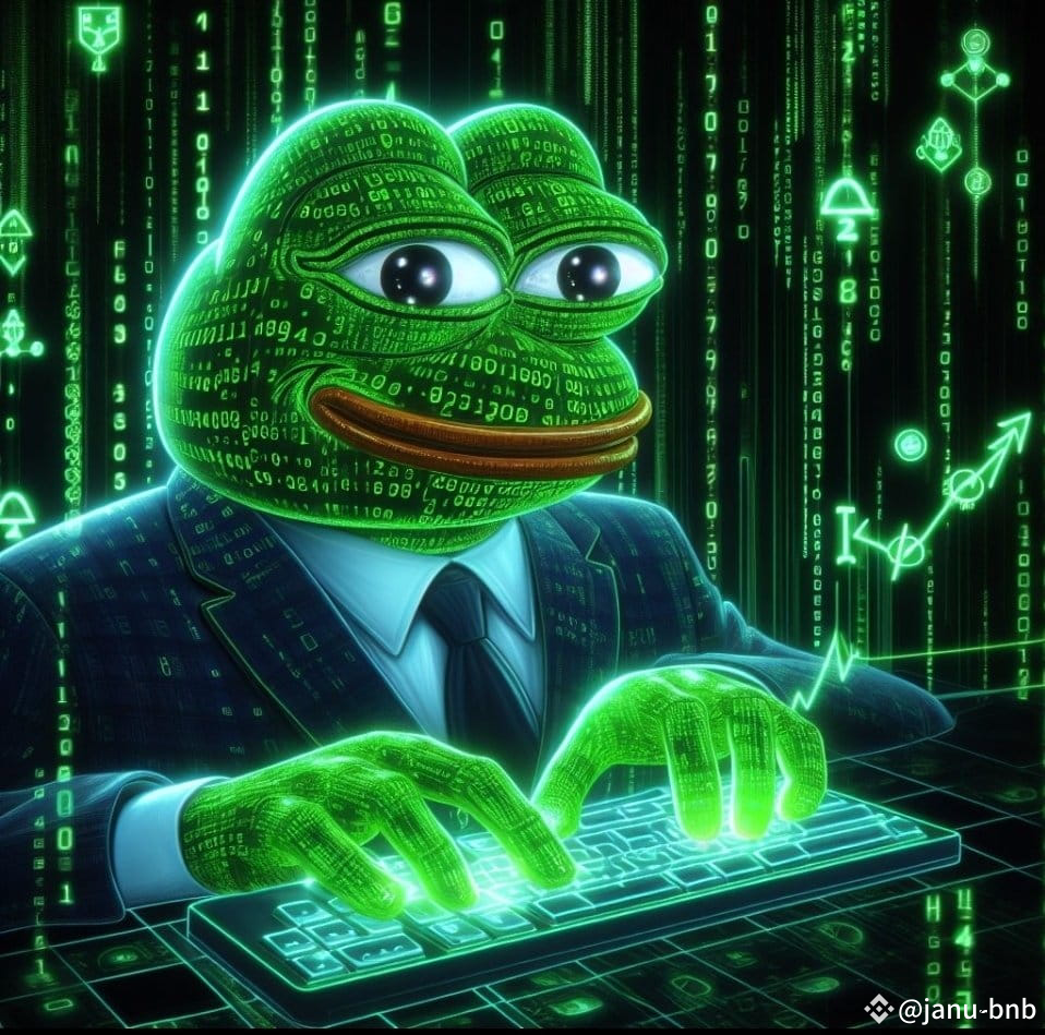 The $PEPE meme coin (PEPE) is showing a dynamic trend in th | janu-bnb ...