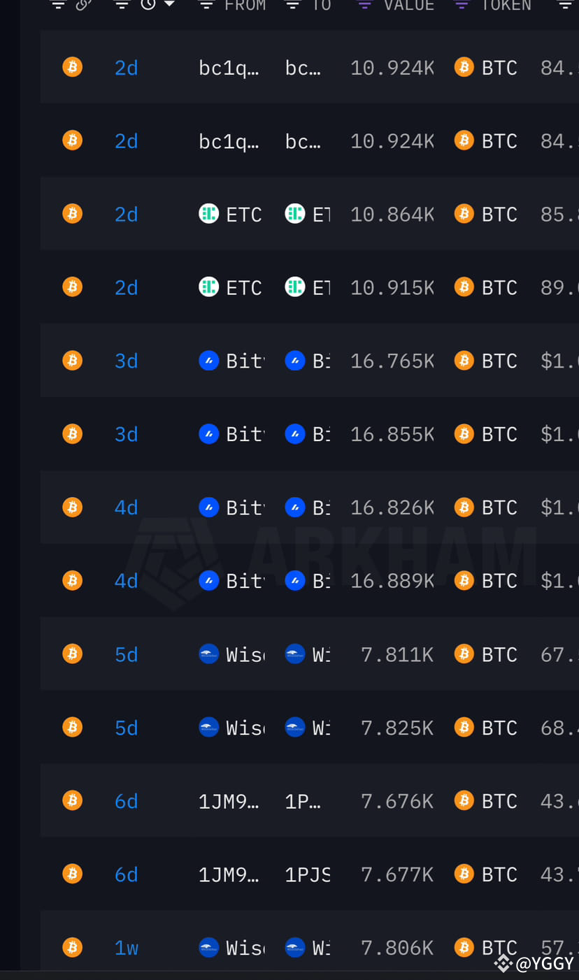 $BTC How to fall? The whales are on board It will definite | YGGY on Binance Square