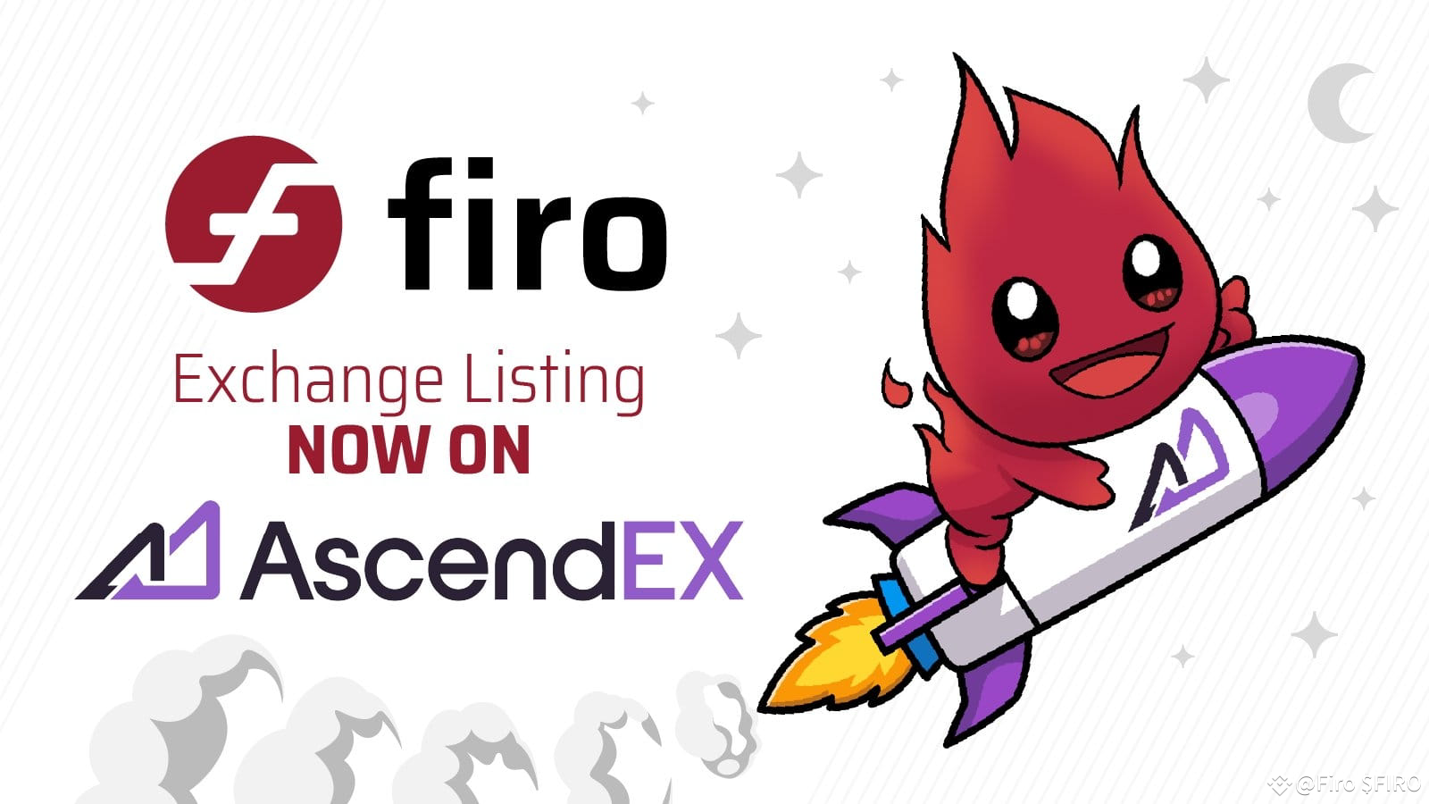 🚀 Good news, FiroFam! We’re now listed on #AscendEX (formal | Firo $FIRO on Binance Square
