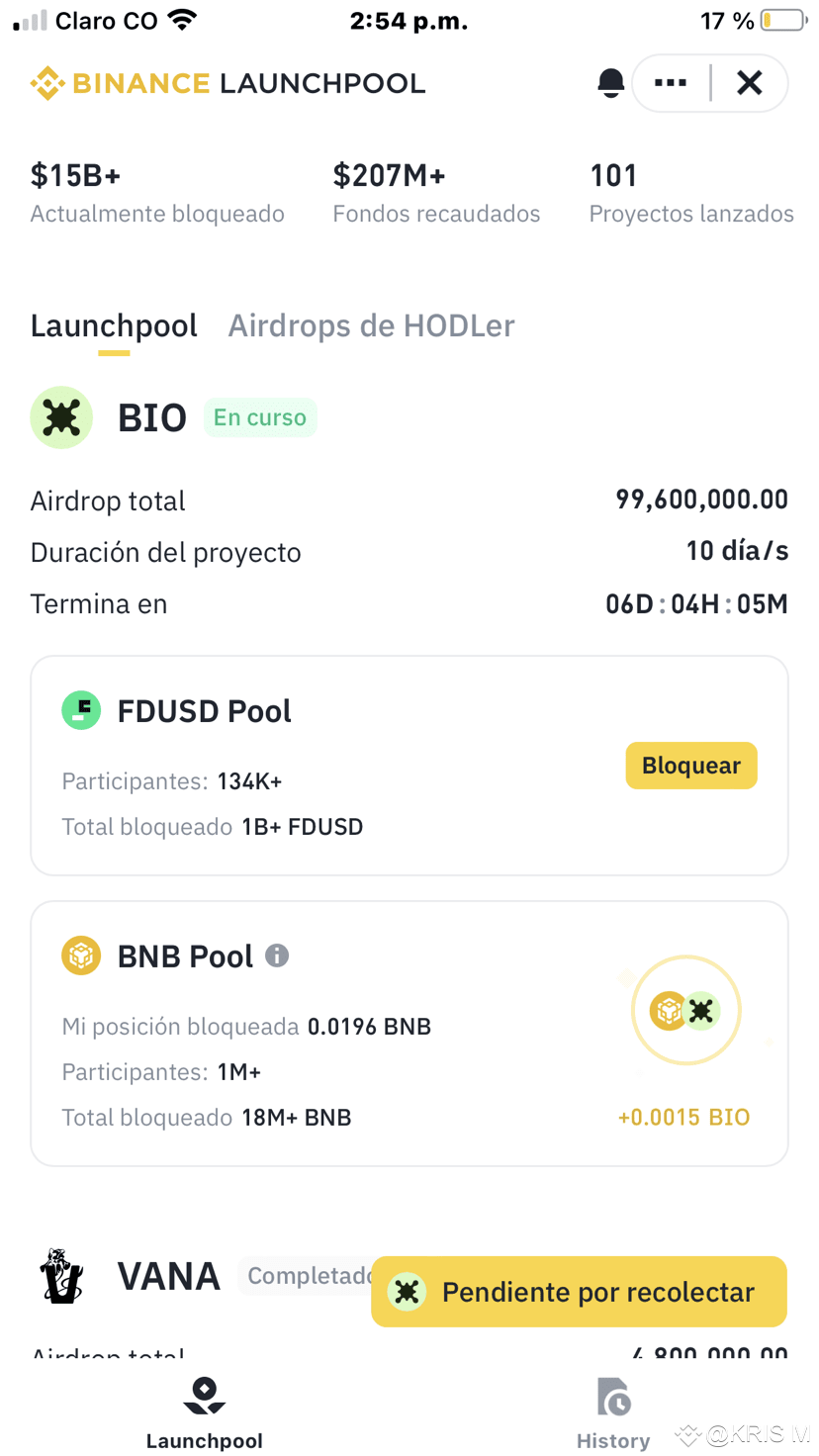 Te explico cómo funciona el launchpool de binance El Launc | KRIS M en Binance Square