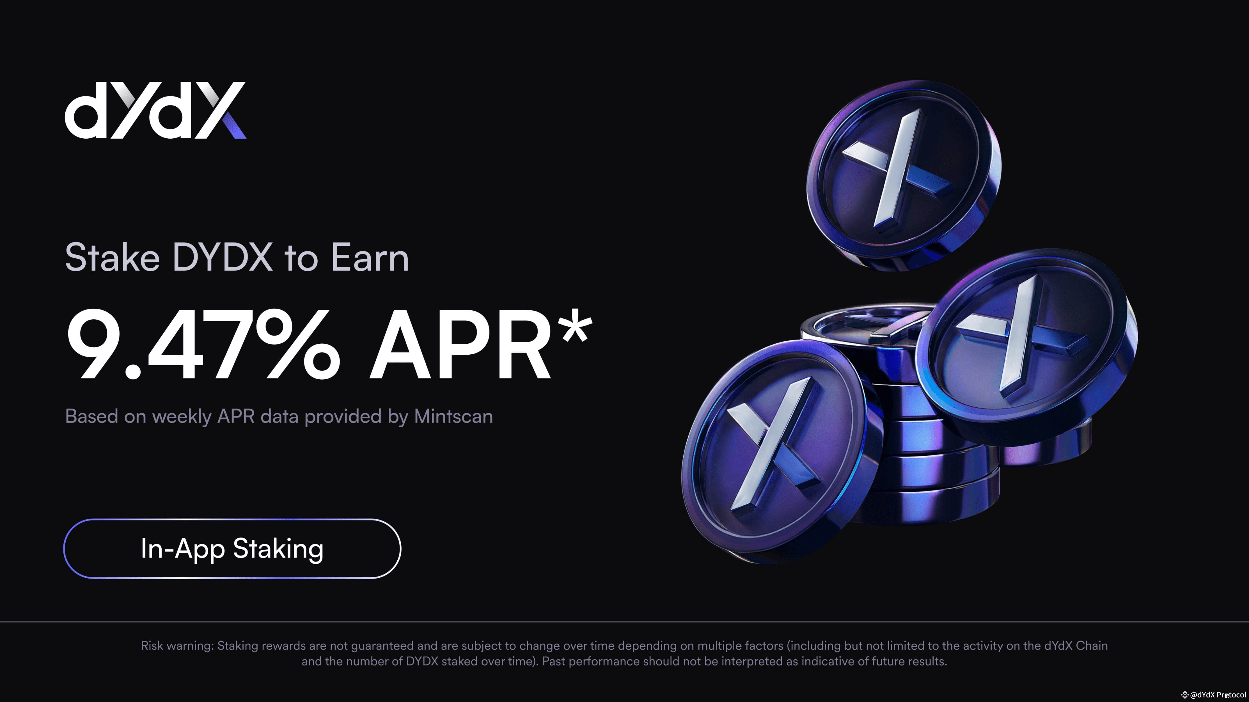 Those $USDC staking rewards await... Head over to dYdX web | dYdX Protocol on Binance Square