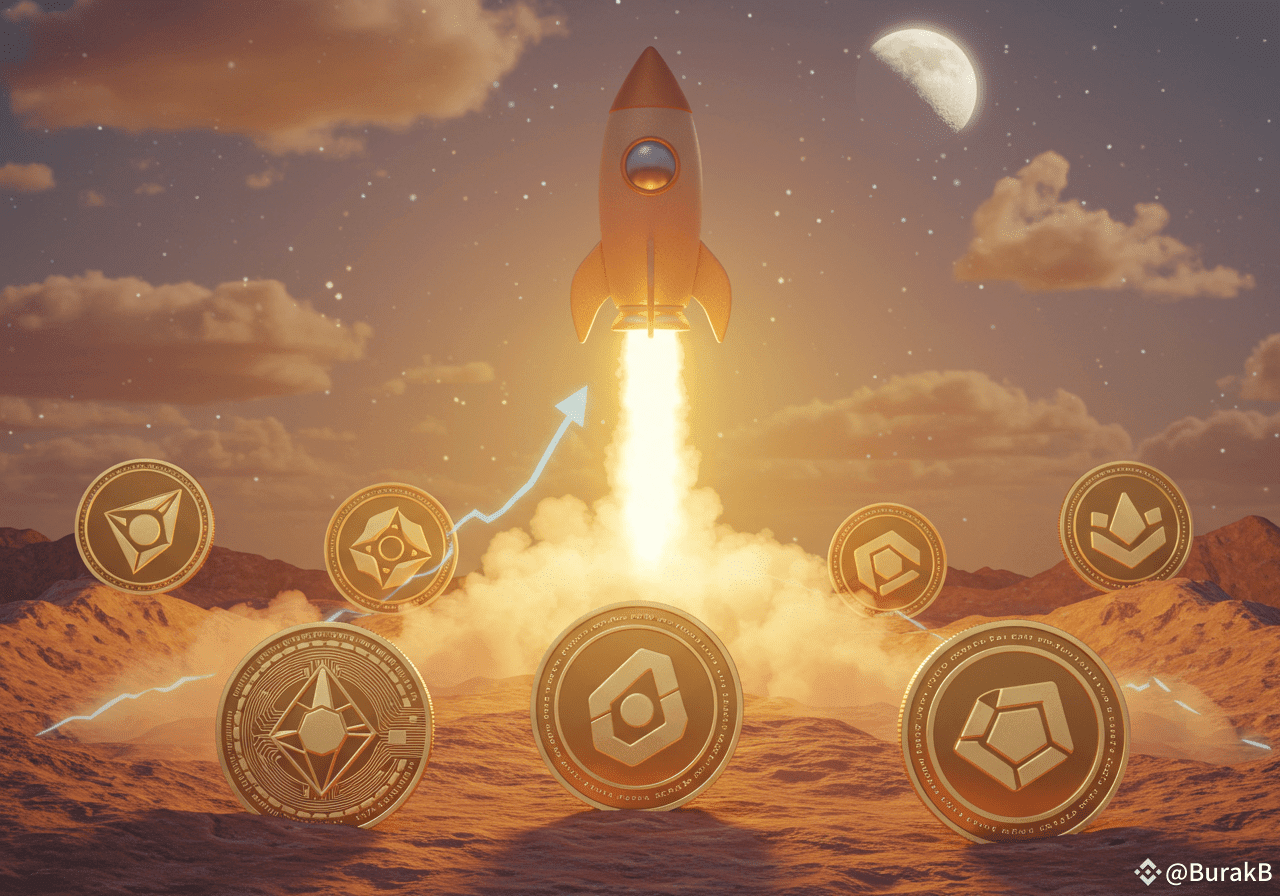 The Only 5 Altcoins You Need to Dominate the 2025 Crypto Bul | BurakB on Binance Square