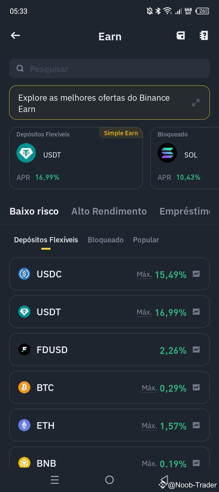 Did you know that Binance offers a 16% APR for Tether (USDT) | Noob-Trader on Binance Square