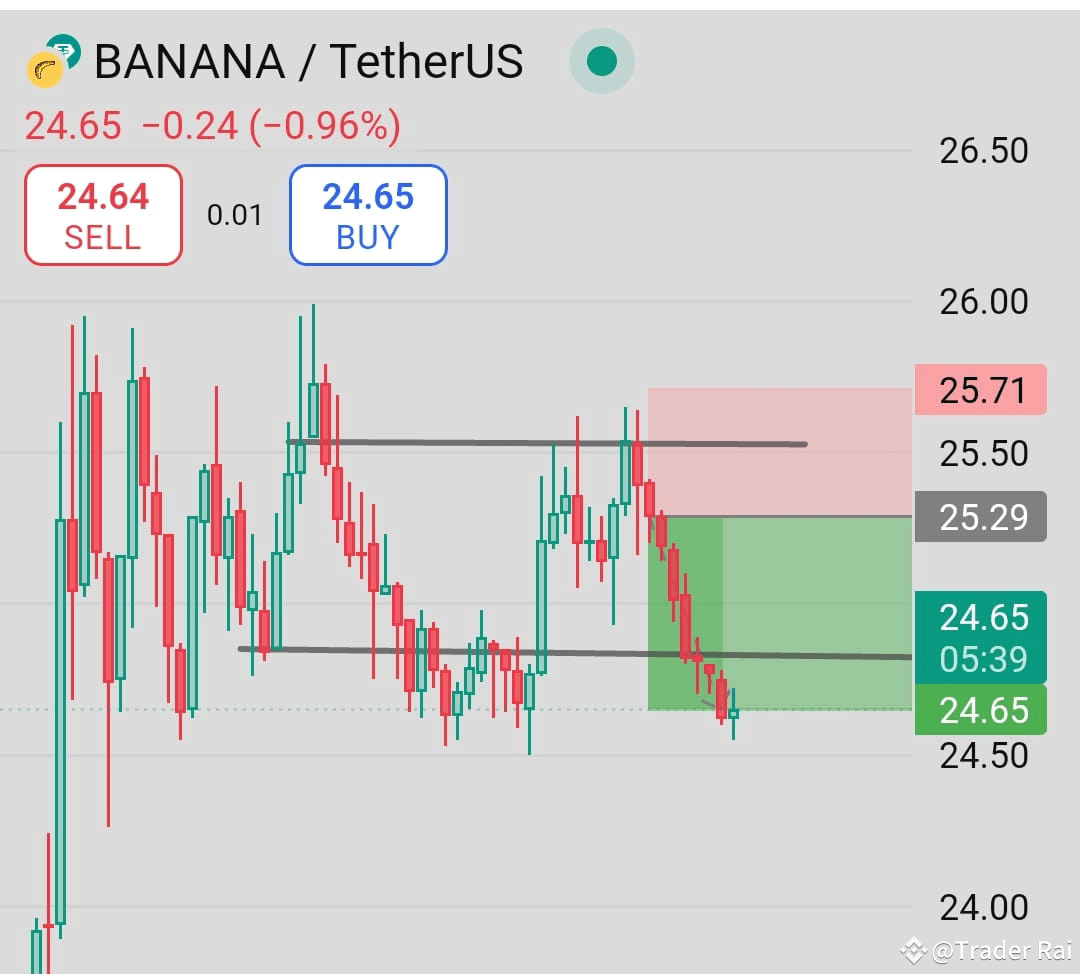 🎯 $BANANA – Target Hit with Precision! 🚀💰 🔥 Perfect C | Trader Rai on ...