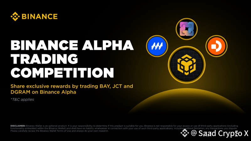 Binance Alpha to share exclusive token rewards. Any user who | Saad ...