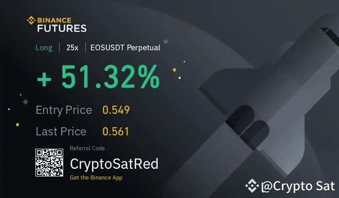 $EOS TARGET 2 COMPLETED | Crypto Sat on Binance Square