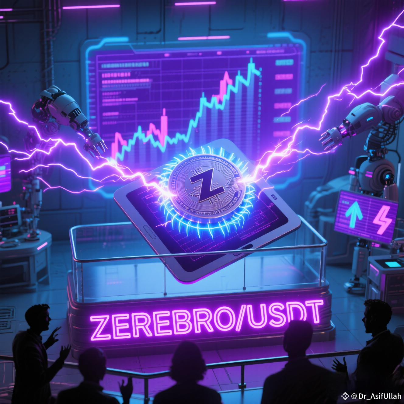 $ZEREBRO 🧠 ZEREBRO/USDT (1H) – IT’S ALIVE! ⚡ 🟢 +18.46% exp | Dr ...