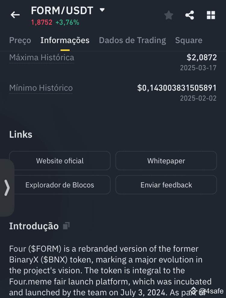 Do you enter the site, read the whitepaper, analyze the trad | 4safe on Binance Square