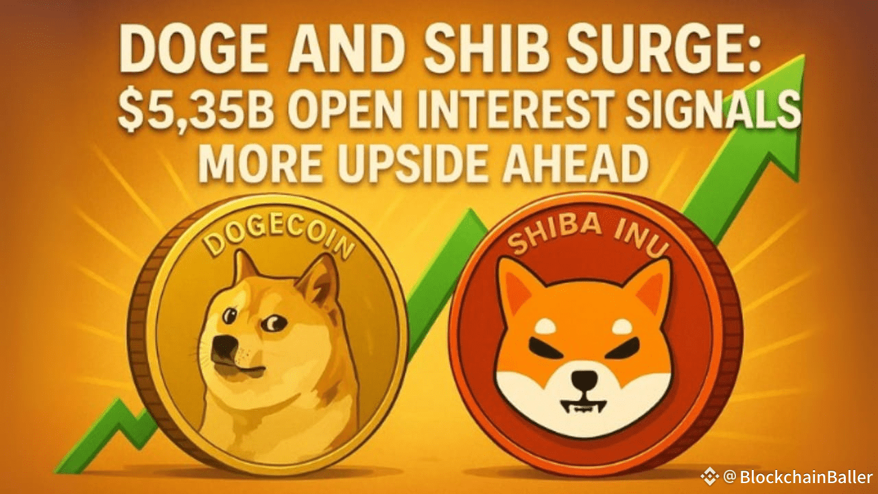 SHIB、DOGE 和 BONK 正在再次重写市场能量 | BlockchainBaller发布于币安广场