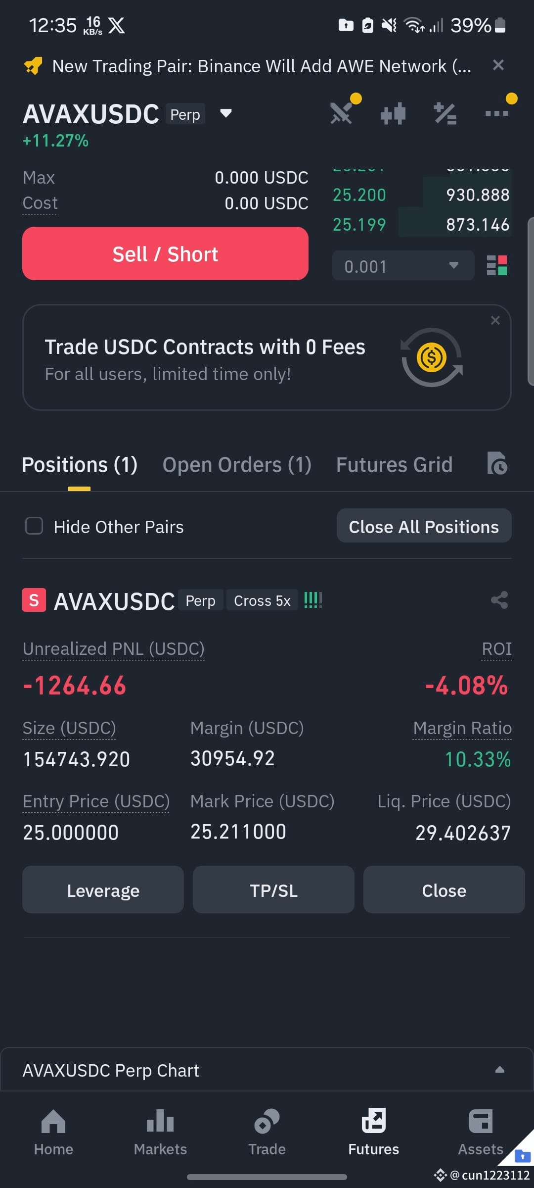 should i close ? $BTC $AVAX | kevinbd on Binance Square