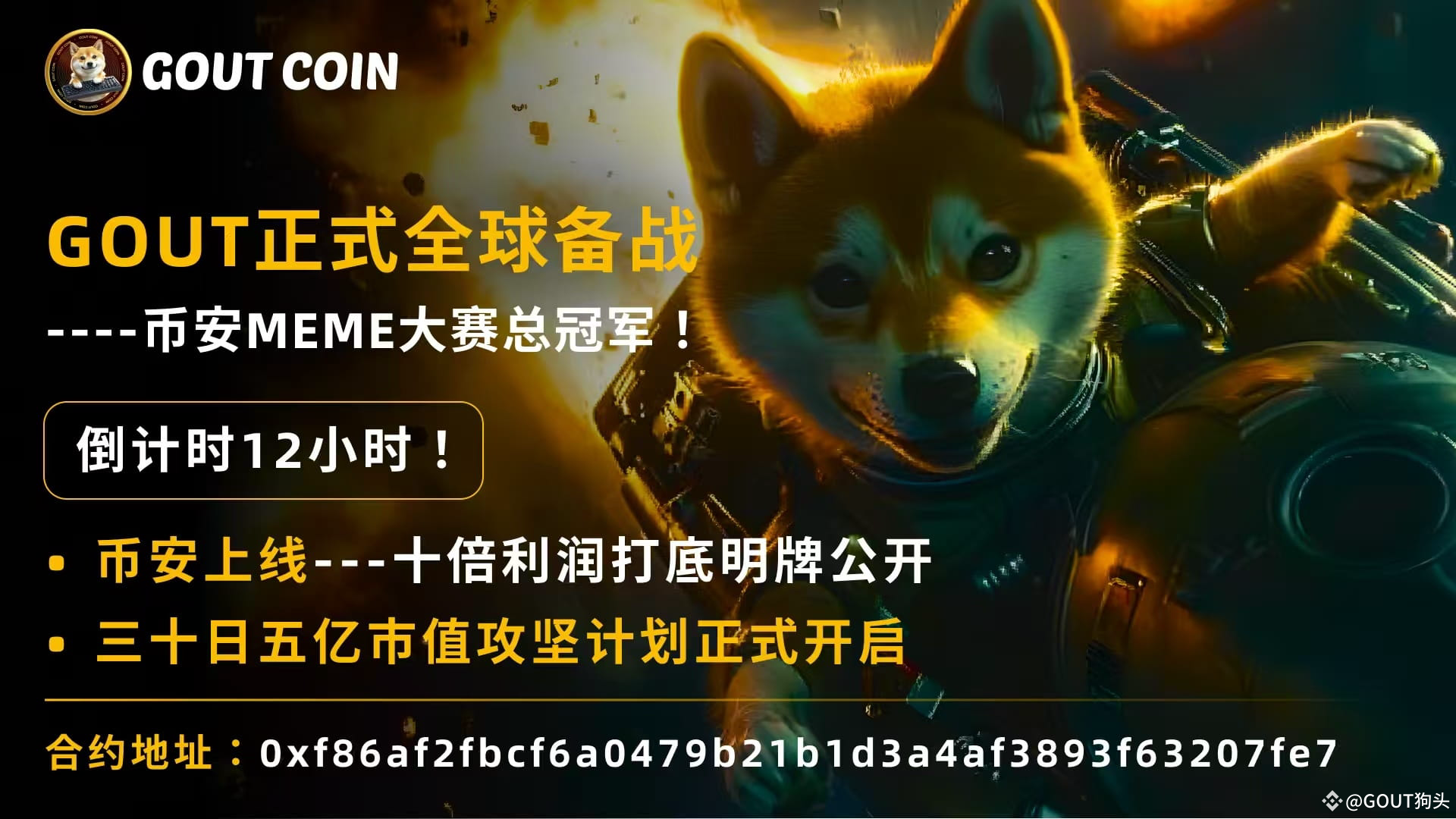 GOUT Dog Head #GOUT Publicly displayed, understand the Dog | GOUT狗头 on ...