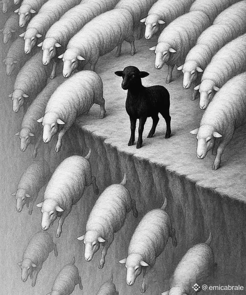 They called you the black sheep. Not because you were wrong ...
