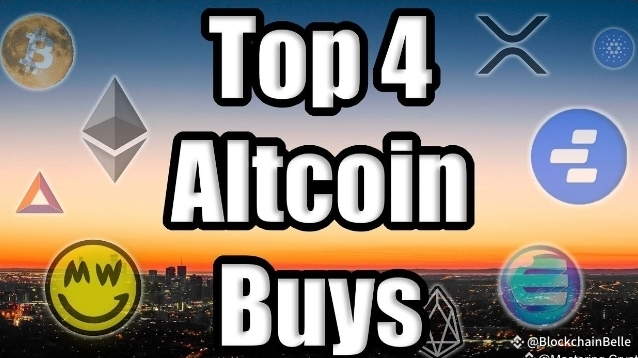 4 Altcoins Under $0.10 That Could Skyrocket by 5000% in 2025 🚀💎 | BlockchainBelle on Binance Square