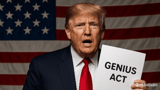 President Trump Endorses the GENIUS Act, Signaling a Major Shift in U.S ...