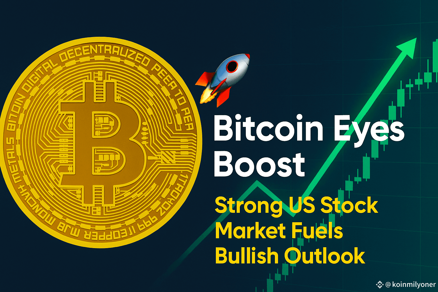 Bitcoin Eyes Boost 🚀 – Strong US Stock Market Fuels Bullish | MR0ZYRK ...