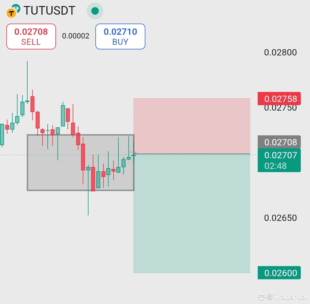 🔍 $TUT – Ready for the Breakout? 📦 ️🚀 $TUT is showing | Trader Rai on Binance Square