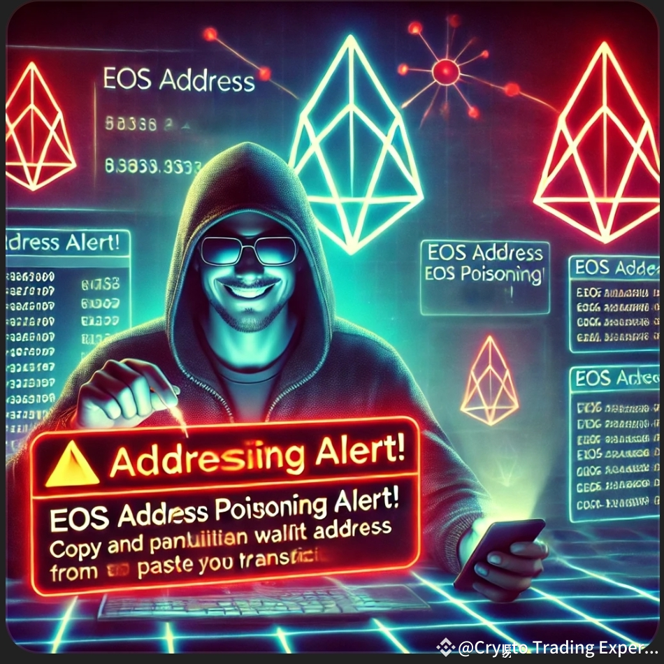 Urgent Alert: $EOS Users Beware of Address Poisoning Scams! | Crypto Trading Expert on Binance ...