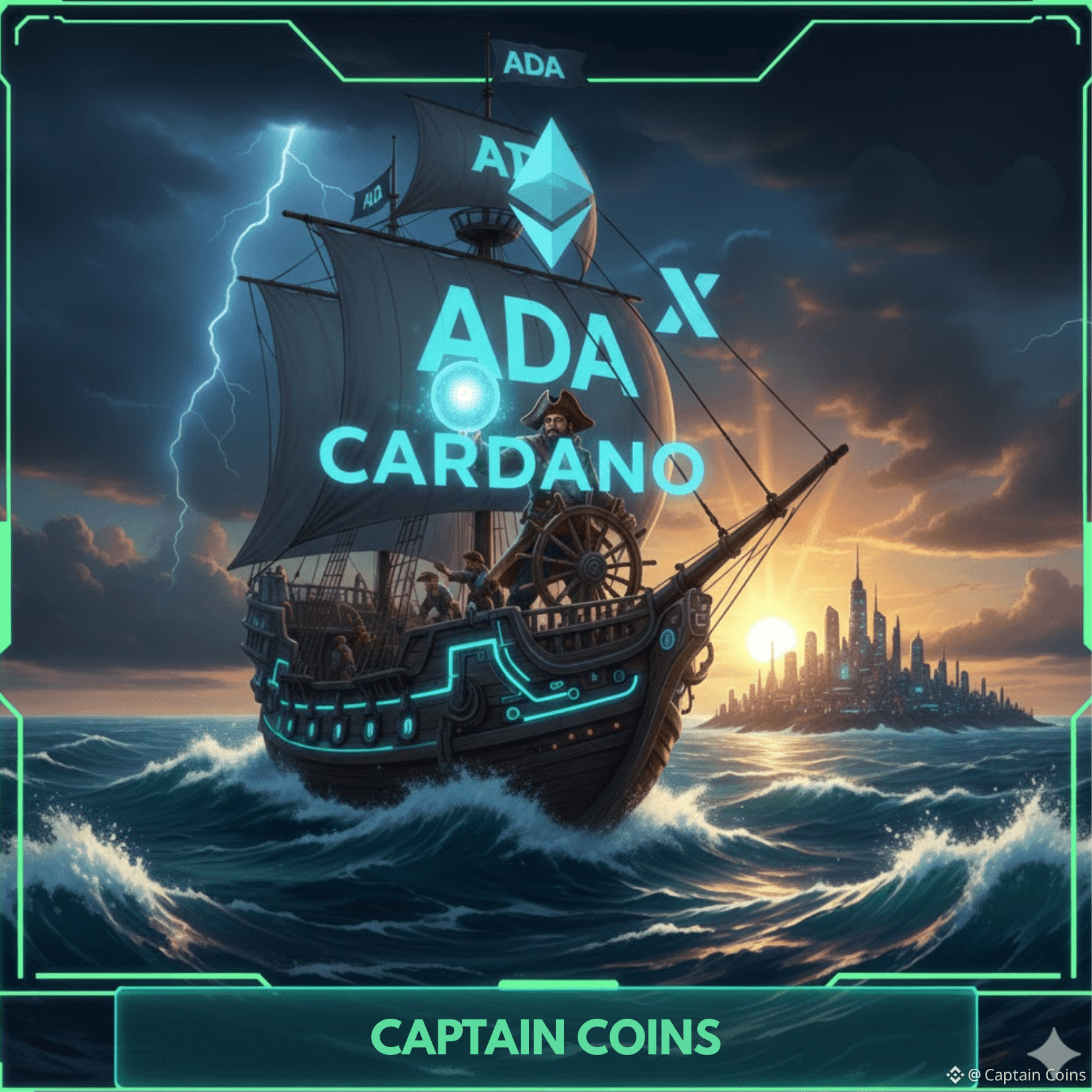 $ADA is showing its strength even in the face of the | Captain Coins on ...