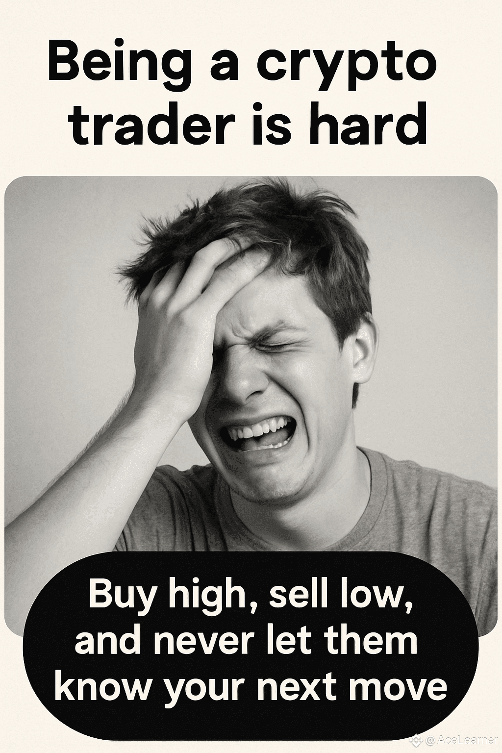 #Meme of the day 😒 | AceLearner on Binance Square