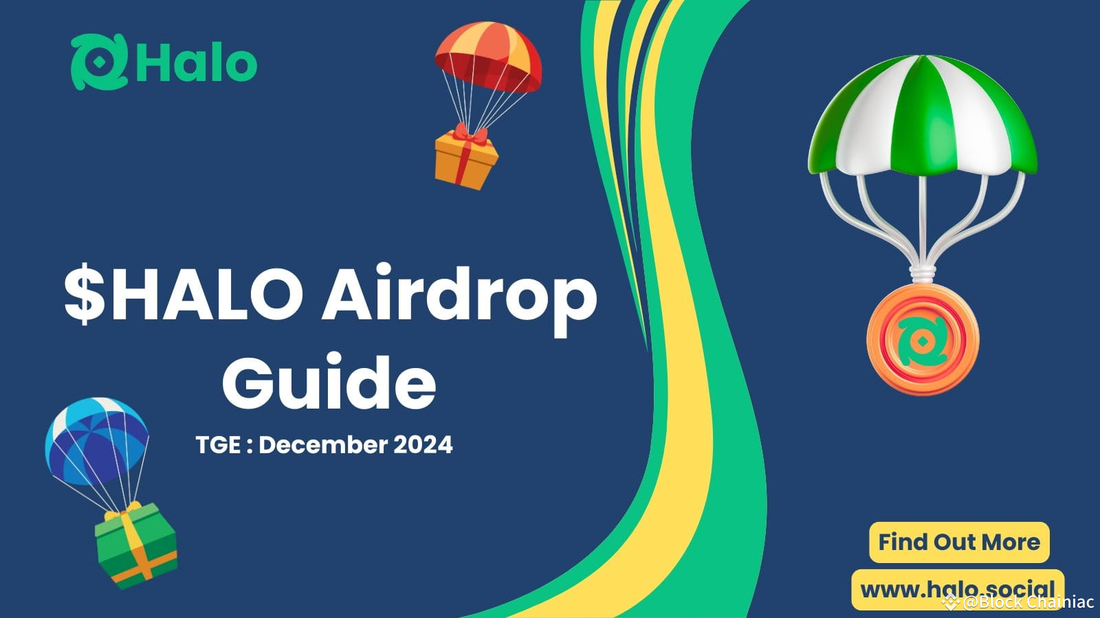 🌟 Secure Your $HALO Airdrop Now! 🚀 Don’t miss out on this | Block ...