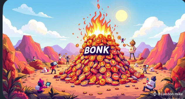 $BONK just burn tokens | Landon mike on Binance Square