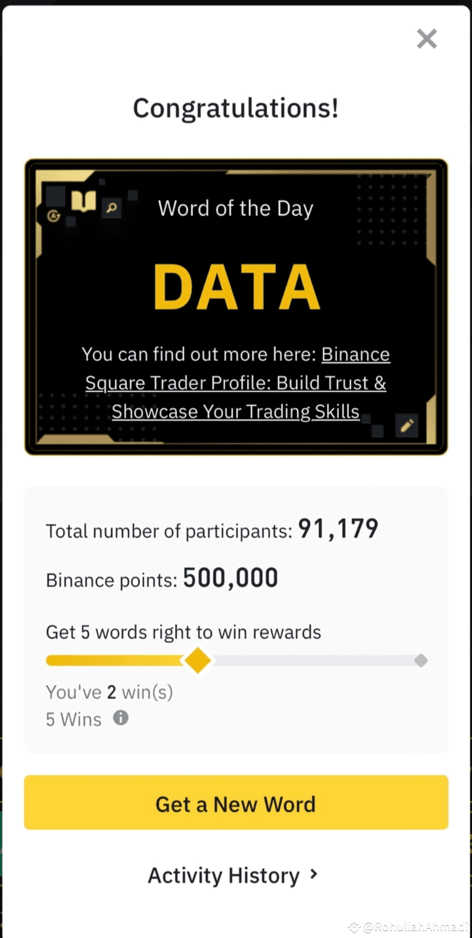 Word of the day April 2 is! 4 Letter Word 👉 Data 💯 | RohullahAhmadi on ...